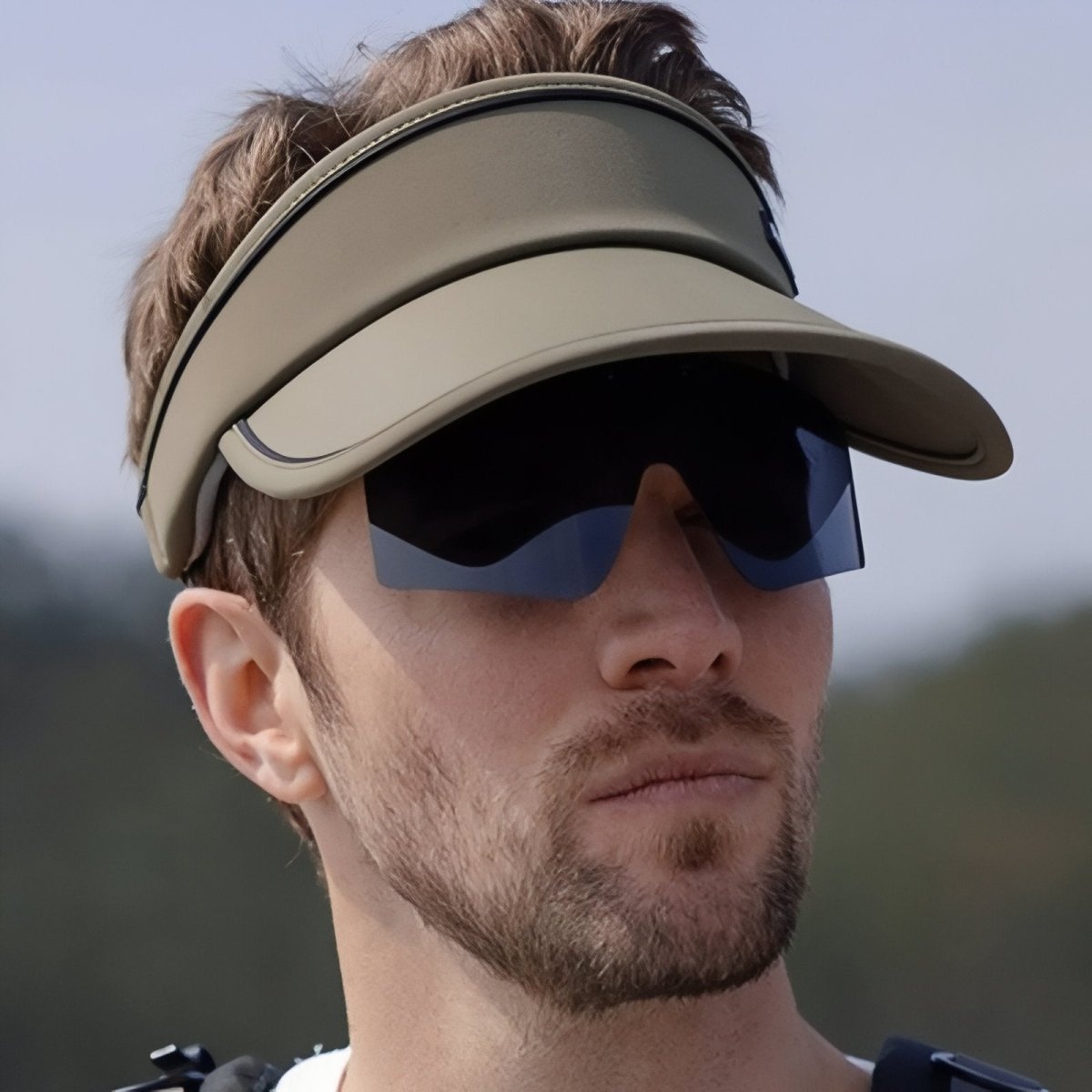 Breathable Hiking Cap with Integrated Visor and Sunglasses | Active Pe